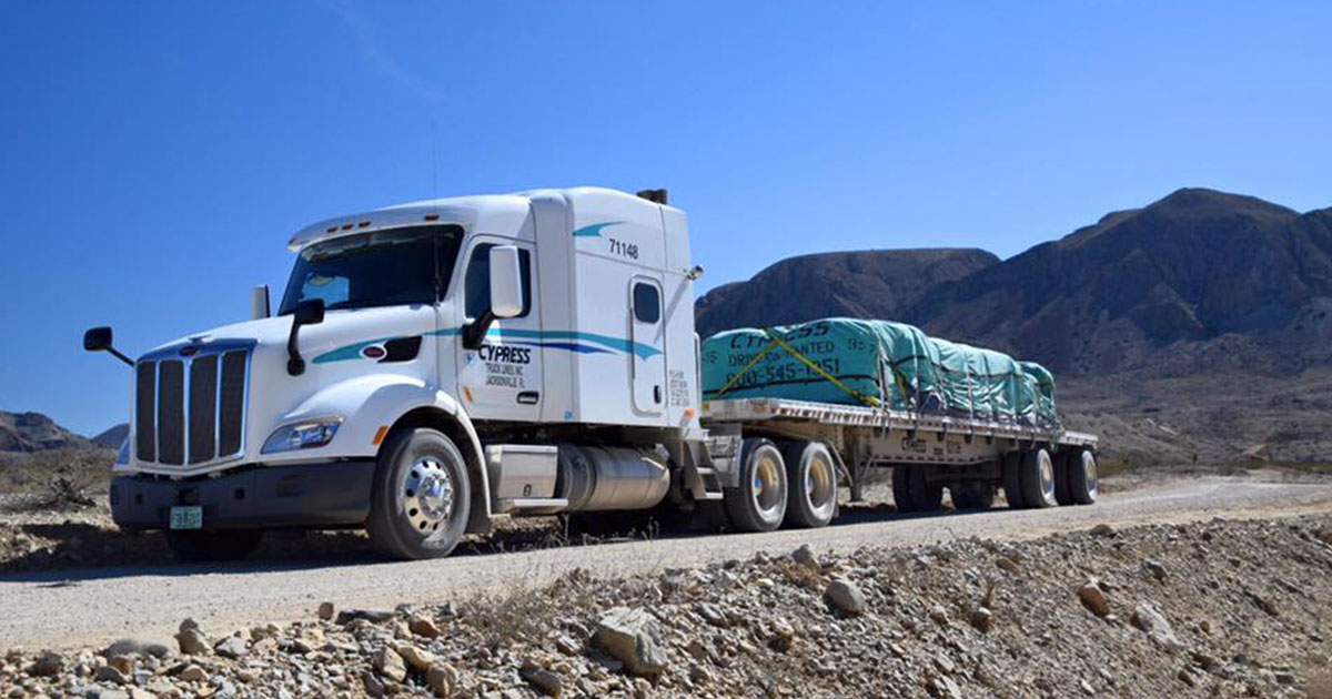 Regional Flatbed CDL Jobs Texas | Home Weekends | Cypress Truck Lines